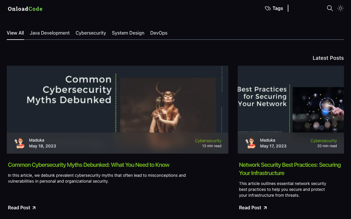 OnlodeCode • OnloadCode